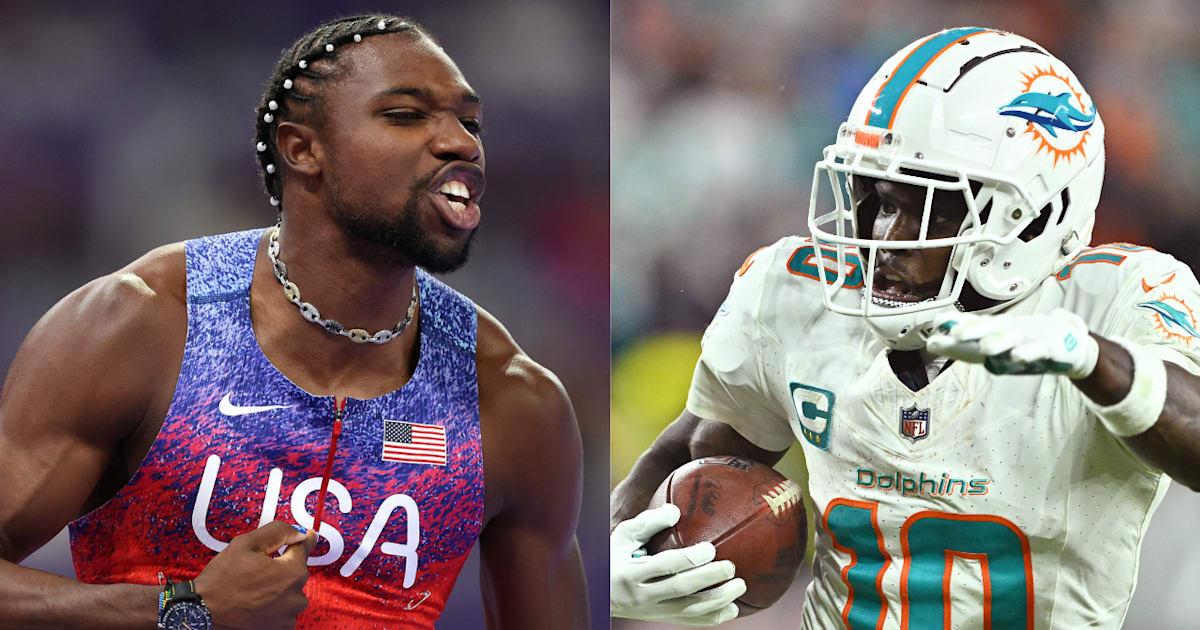 Noah Lyles vs Tyreek Hill: The showdown we've all been waiting for