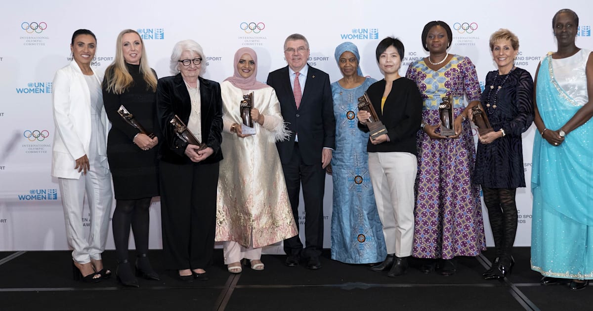 IOC Awards 2019 Women and Sport trophies to gender equality advocates ...