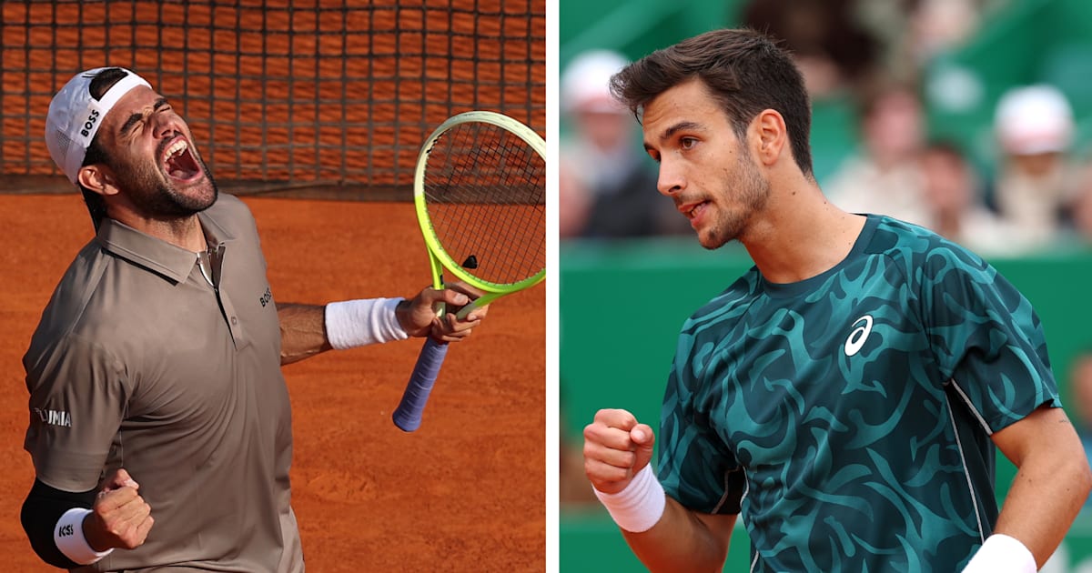 Matteo Berrettini - Lorenzo Musetti al Montecarlo Masters 2025: programma, quando giocano e dove ...