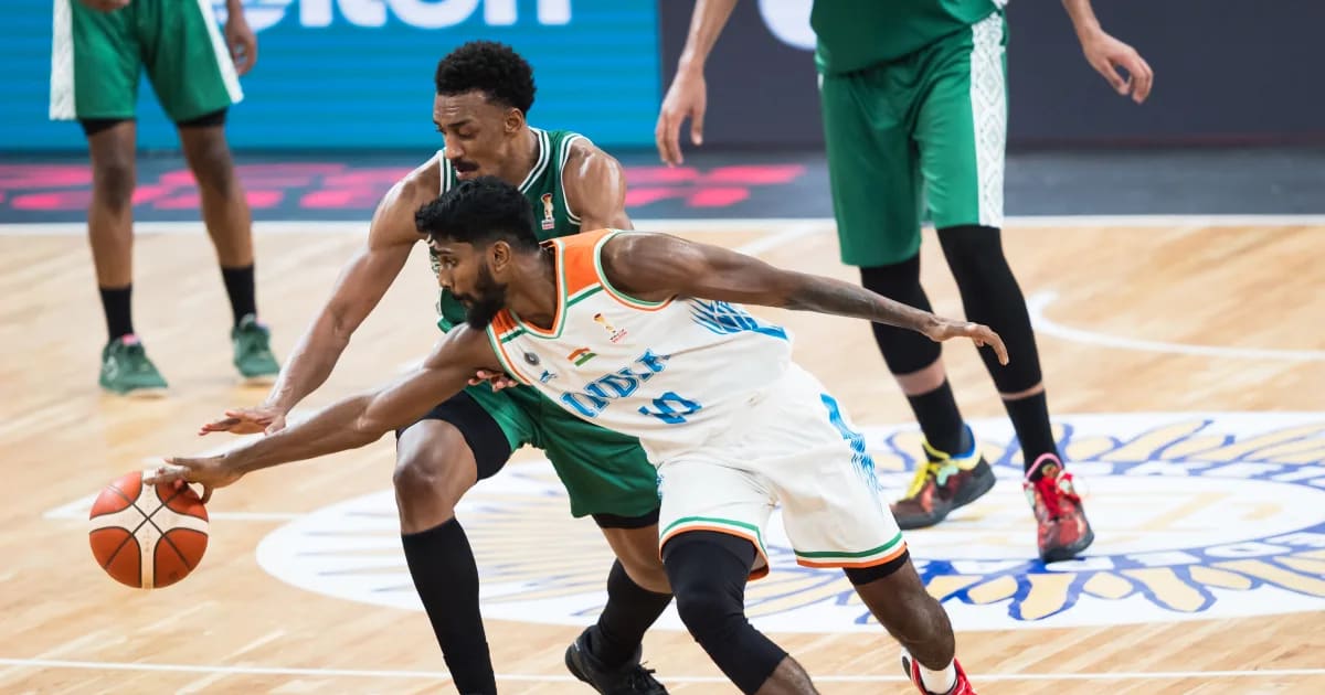 FIBA World Cup 2027 Qualifiers: Indian basketball team loses to Saudi ...