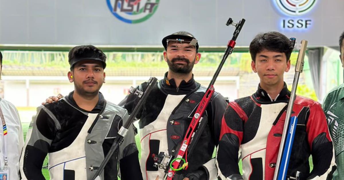 Asian Shooting Championships 2024: Akhil Sheoran wins gold medal in men ...