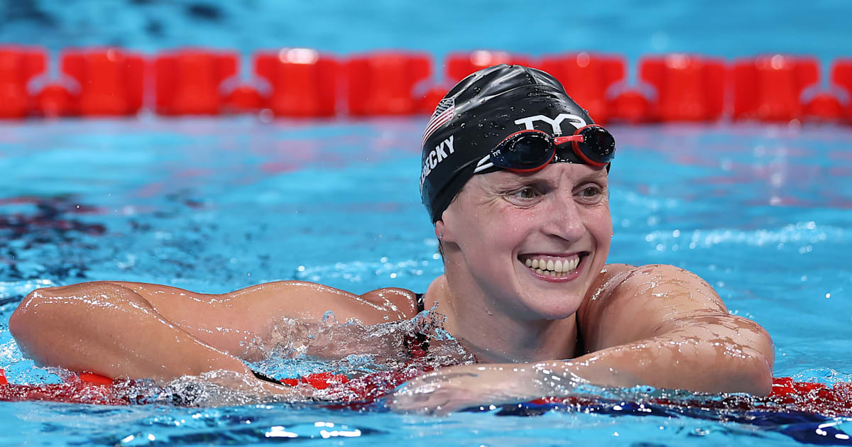 Paris 2024 swimming: All results, as Team USA’s Katie Ledecky cruises ...