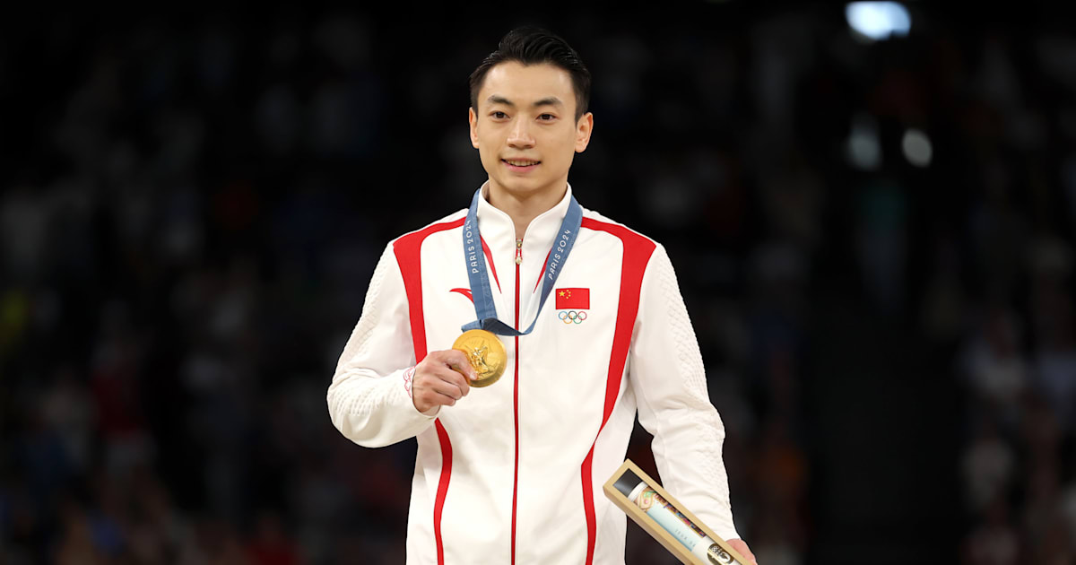 Zou Jingyuan - Men's Parallel Bars | Gold Medal Highlights | Artistic ...