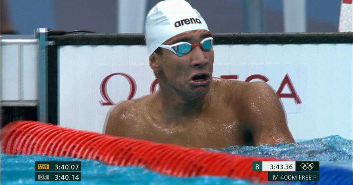 Medal Moment | Tokyo 2020: Swimming 400m Freestyle - A Hafnaoui (TUN)