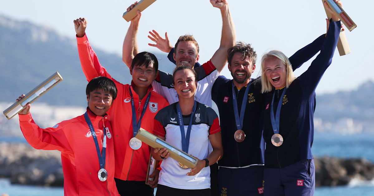 Mixed Dinghy Medal Race | Sailing | Olympic Games Paris 2024