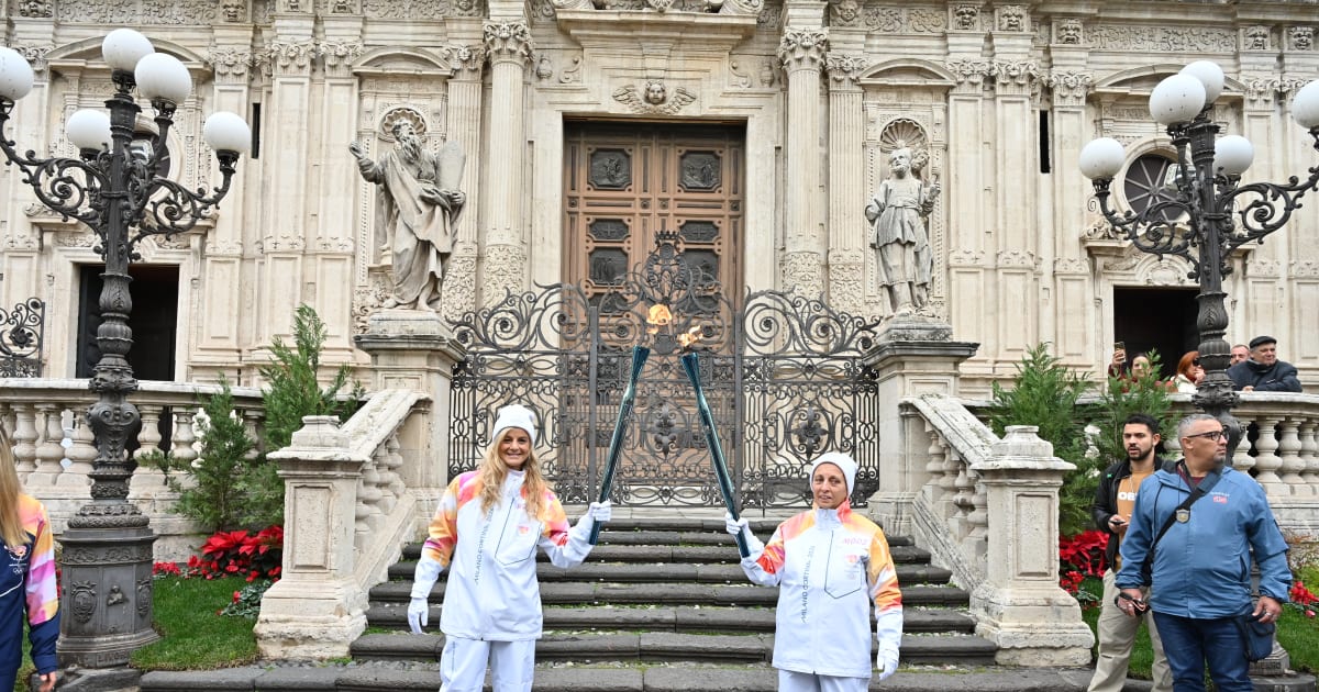 The summary of the fourteenth stage of the Olympic Torch Relay