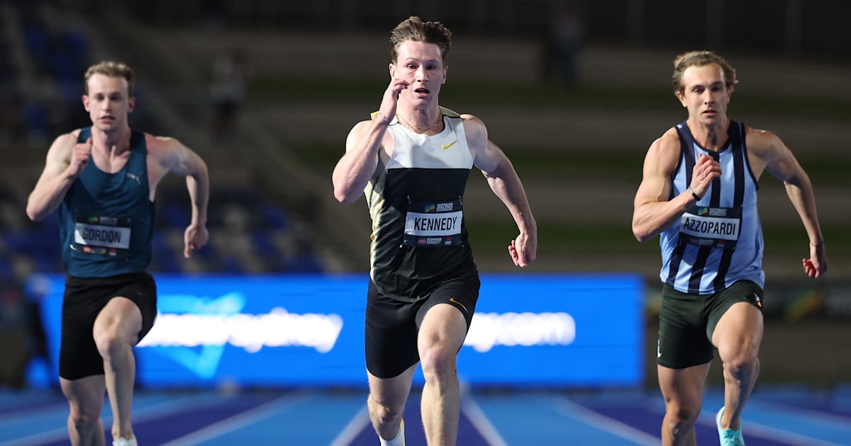 2026 Australian Athletics Championships: Lachlan Kennedy storms to ...