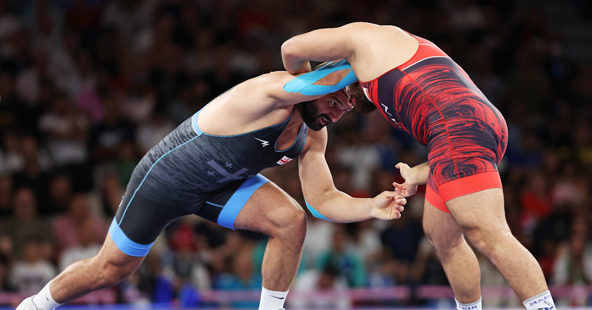 Paris 2024 wrestling: All results, as Georgia’s Geno Petriashvili ...