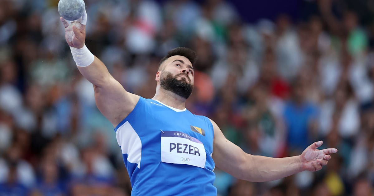 Lanzamiento de peso (M), clasificación B | Atletismo | Juegos Olímpicos ...