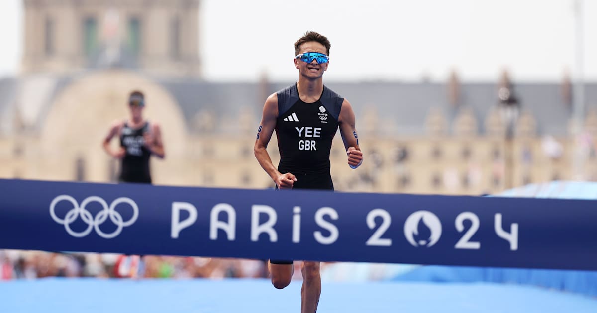 Paris 2024 Triathlon: Alex Yee races to men's individual gold