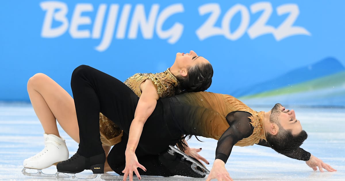 Skaters Lilah Fear and Lewis Gibson's year of tanatilising moments that ...