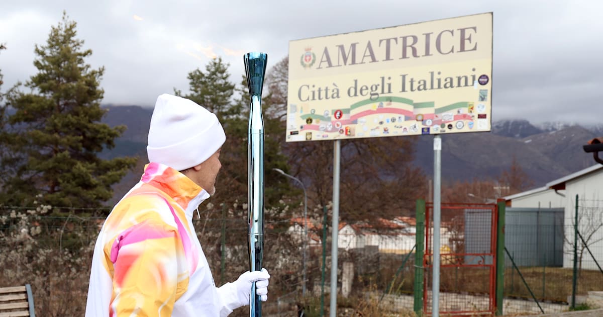 The Olympic Flame as a symbol of renewal and unity: Stage 27 passes ...