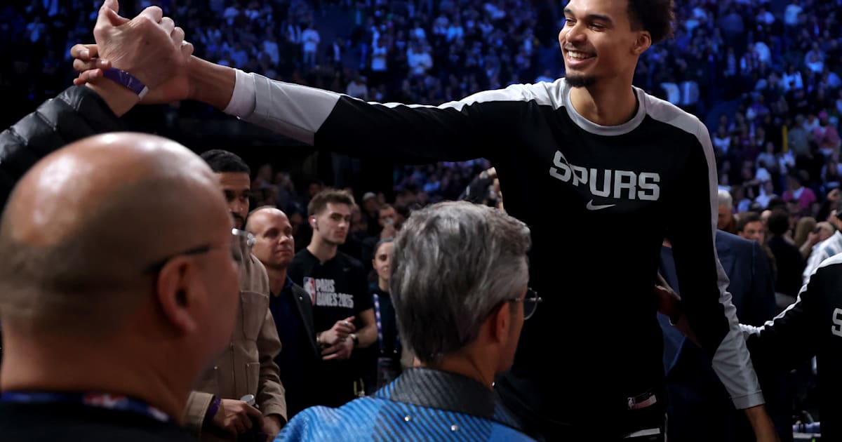 'He's one of one' - How Wembanyama mania took over NBA Paris Games 2025