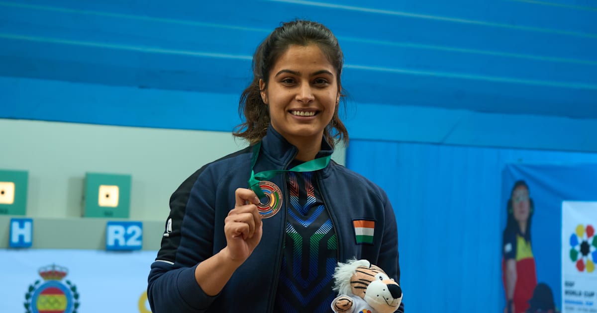 ISSF World Cup 2024 Granada: Manu Bhaker wins bronze medal in 10m air ...