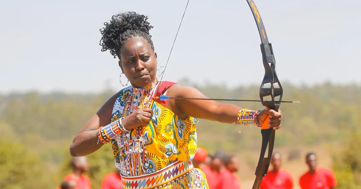 Arrows for peace: “we shoot to score. Not kill”
