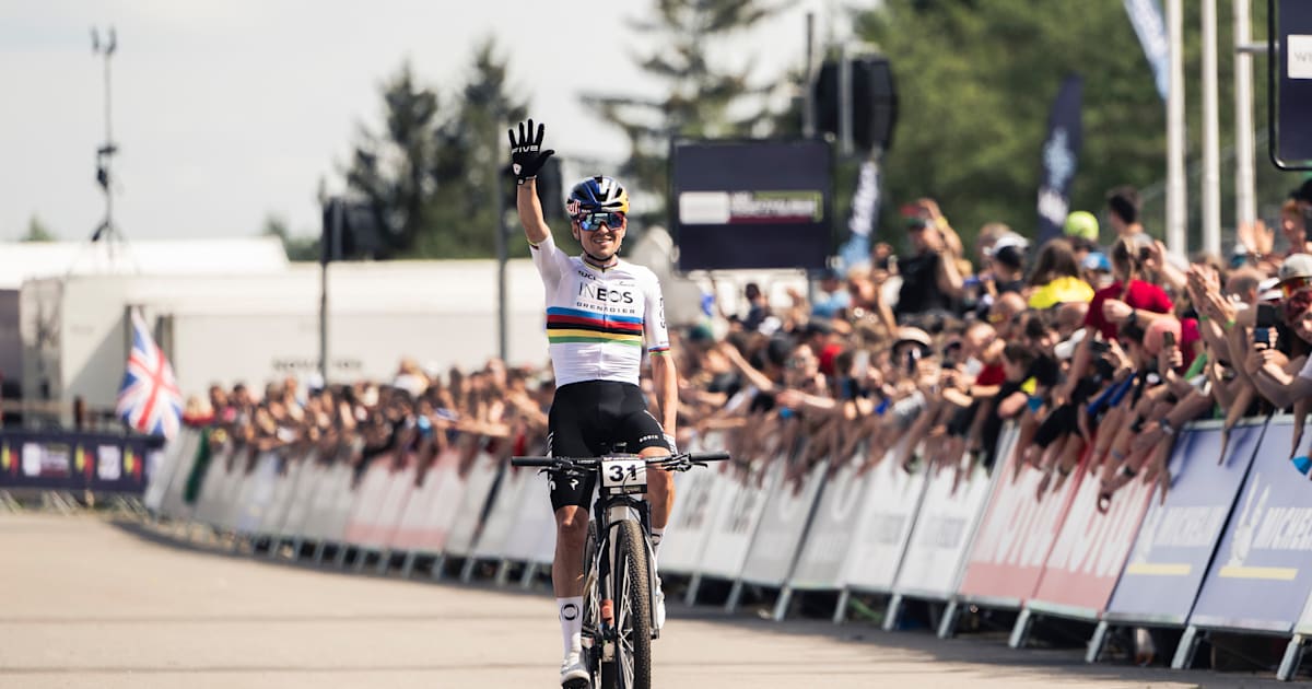 Tom Pidcock and Pauline Ferrand-Prevot Prevail in XCO at 2024 UCI ...