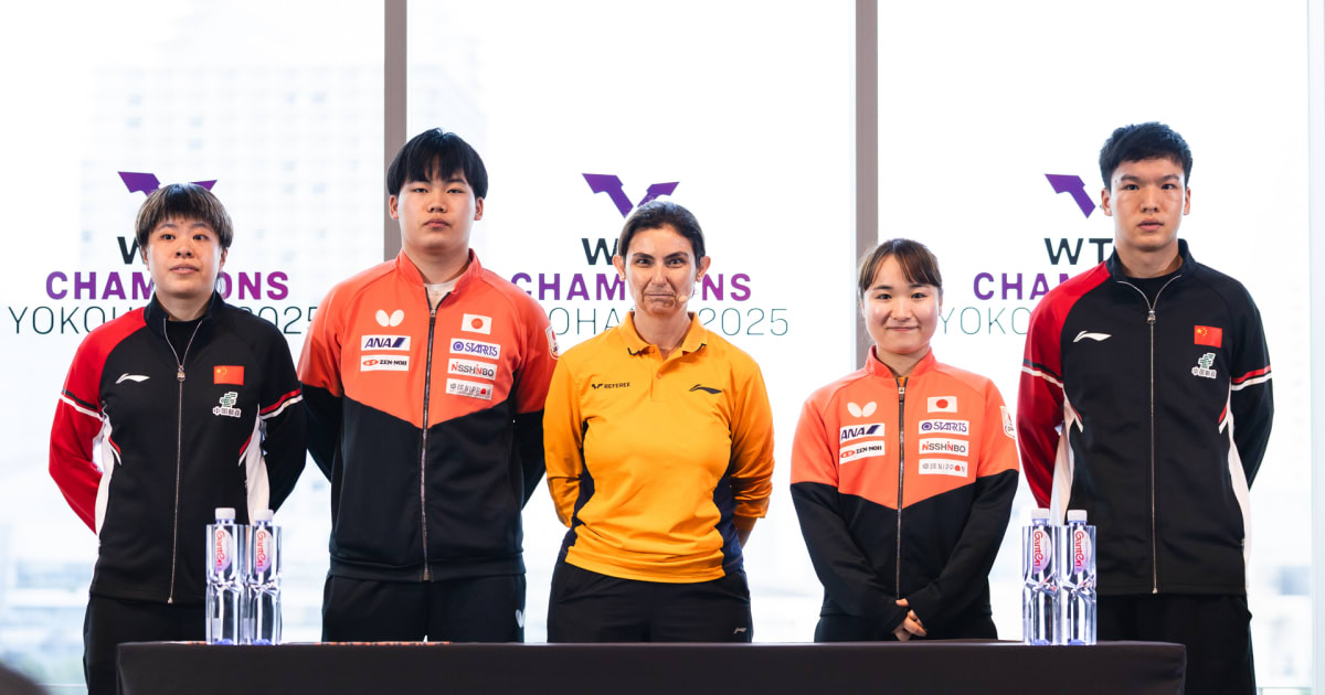 卓球・WTTチャンピオンズ横浜2025丨放送予定一覧！テレビ・ネット中継・ライブ配信