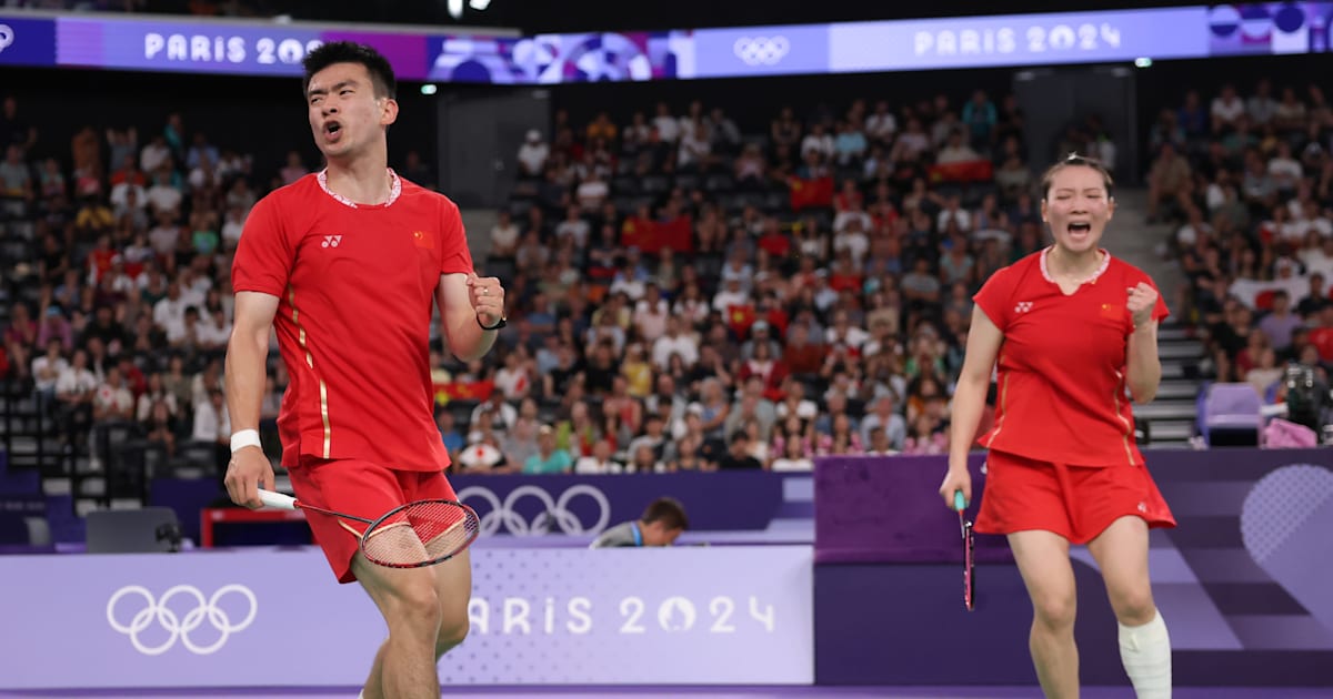 Zheng/Huang (CHN) - Feng/Huang (CHN) - Quarti di finale Doppio Misto ...