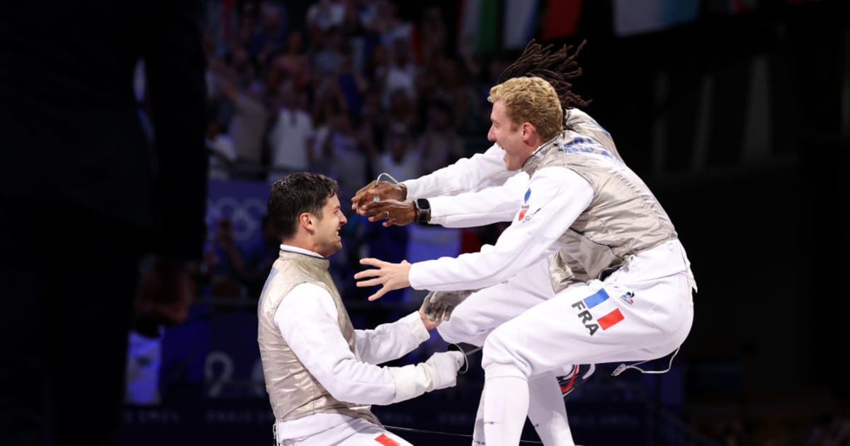 USA-FRA - Petite finale fleuret équipe (H) | Escrime | Jeux Olympiques ...