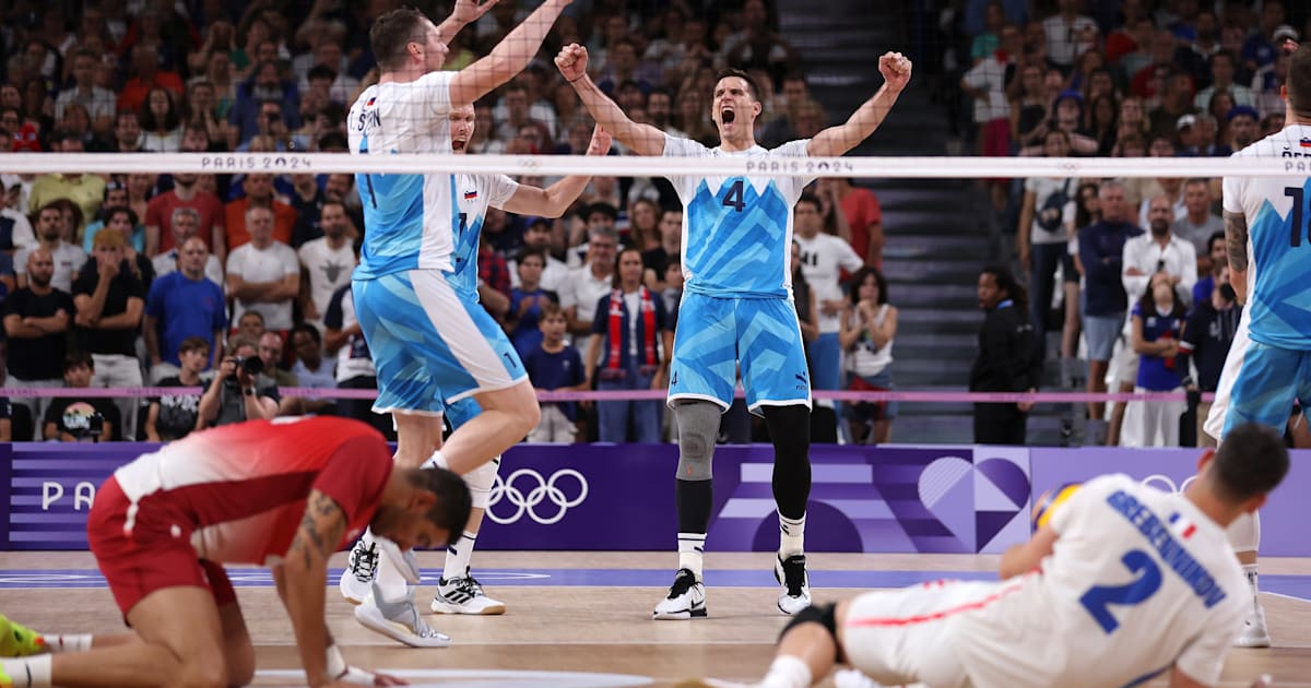 Men's Preliminary Round FRA-SLO | Volleyball | Olympic Games Paris 2024