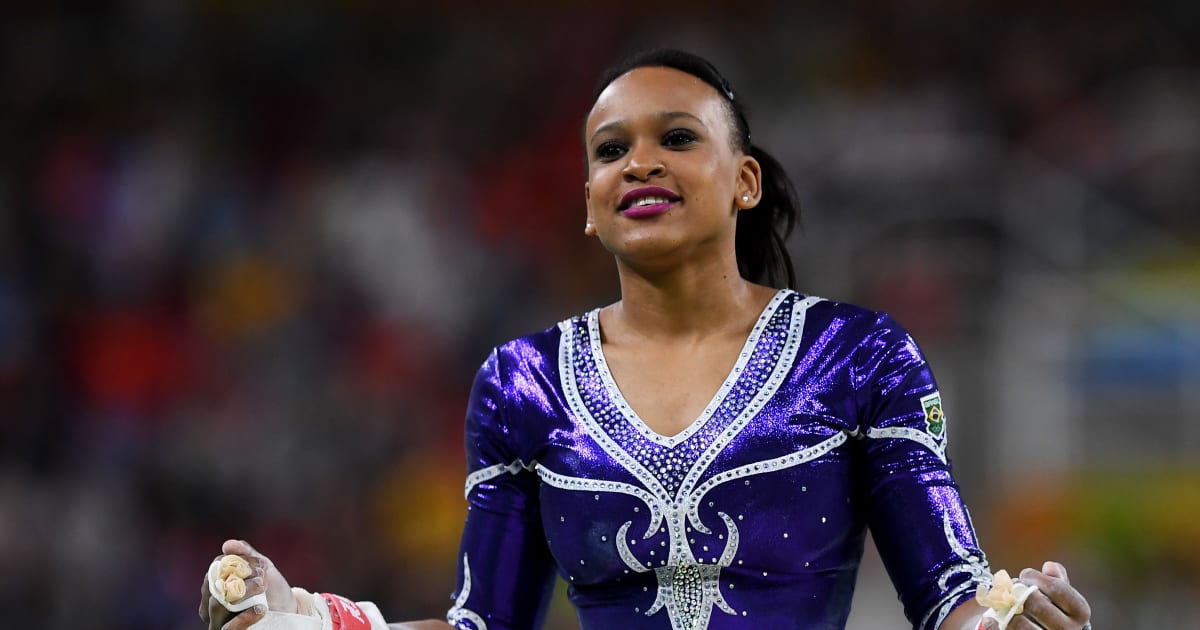 Rebeca Andrade wows in qualifying at Rio 2016