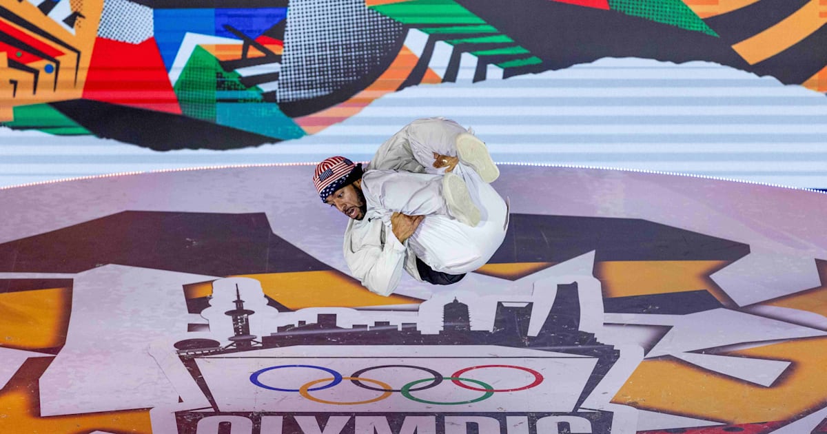 B-Boy Gravity, former artistic gymnast and father of five, finds ...