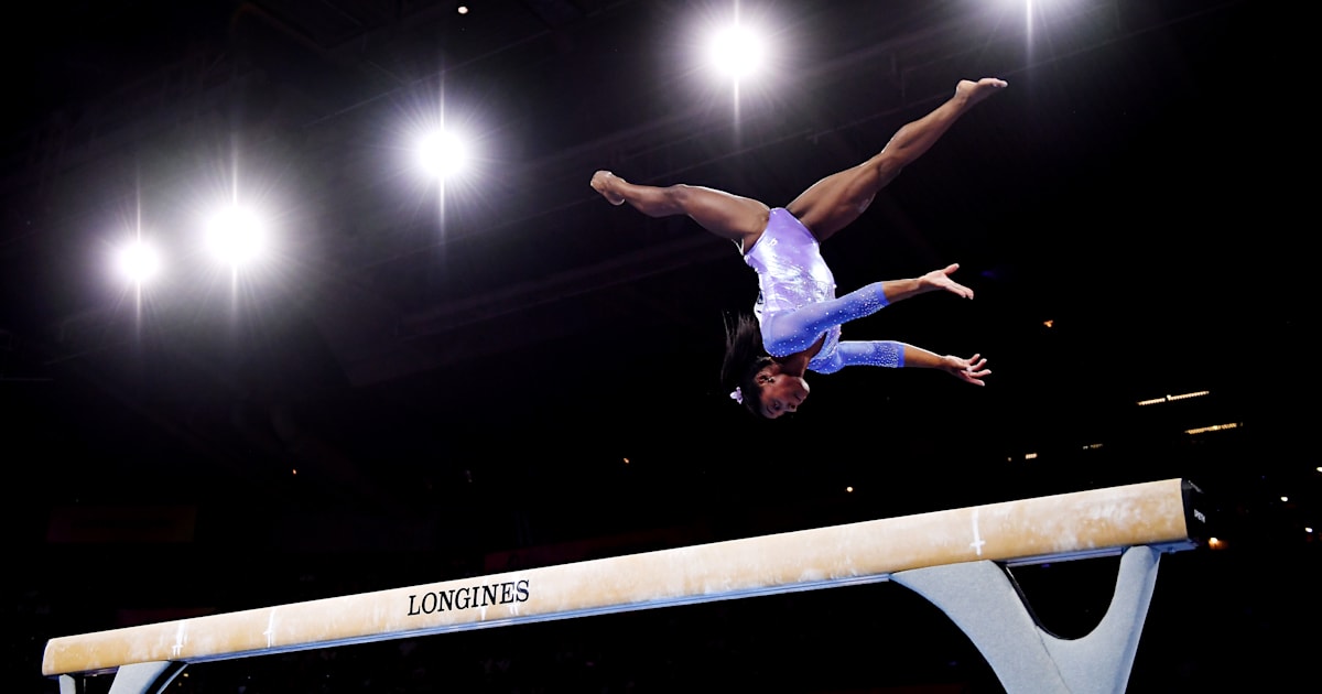 Simone Biles readies for heat of Olympic spotlight