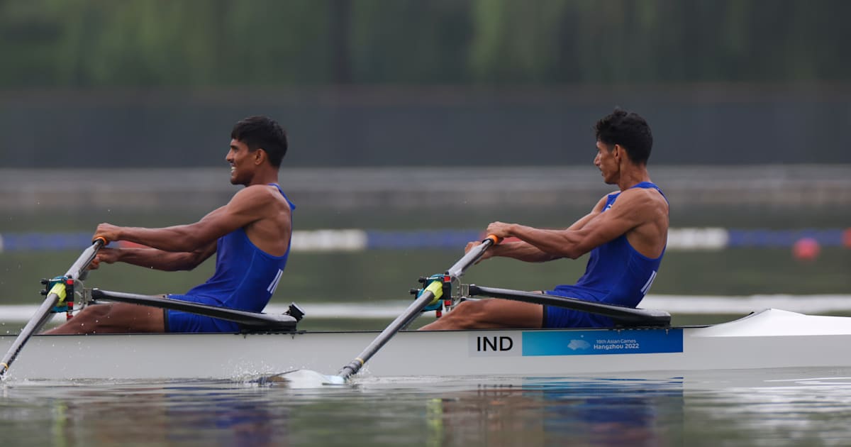 Asian Games 2023 rowing: Indian rowers' results and medal winners