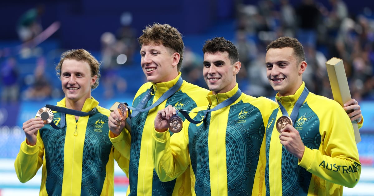 Australia continue their gold-winning momentum on Day 4 | Paris 2024 ...
