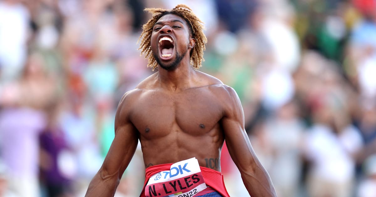 Noah Lyles: “I was running to break the world record, so if anything ...