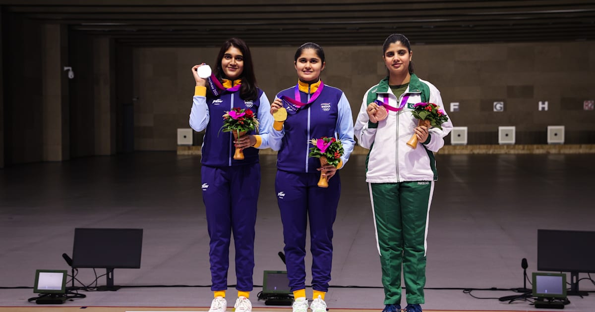 Asian Games 2023 shooting: India’s Palak Gulia, men’s 50m rifle 3P team ...