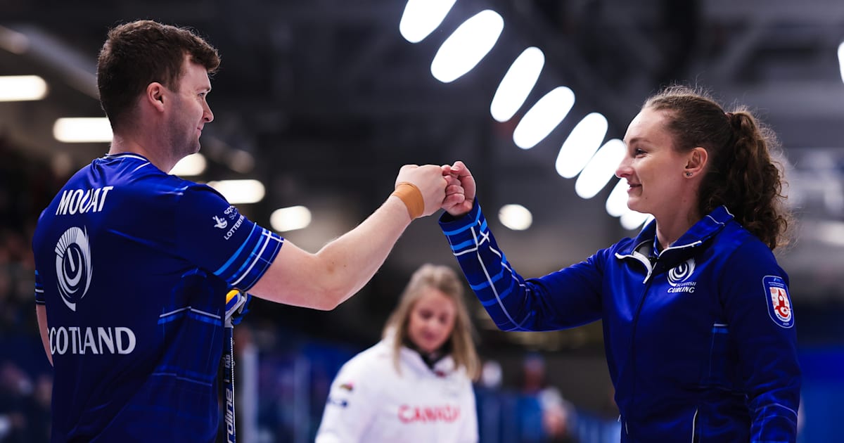 Scotland and Estonia through to semi-finals of World Mixed Doubles ...