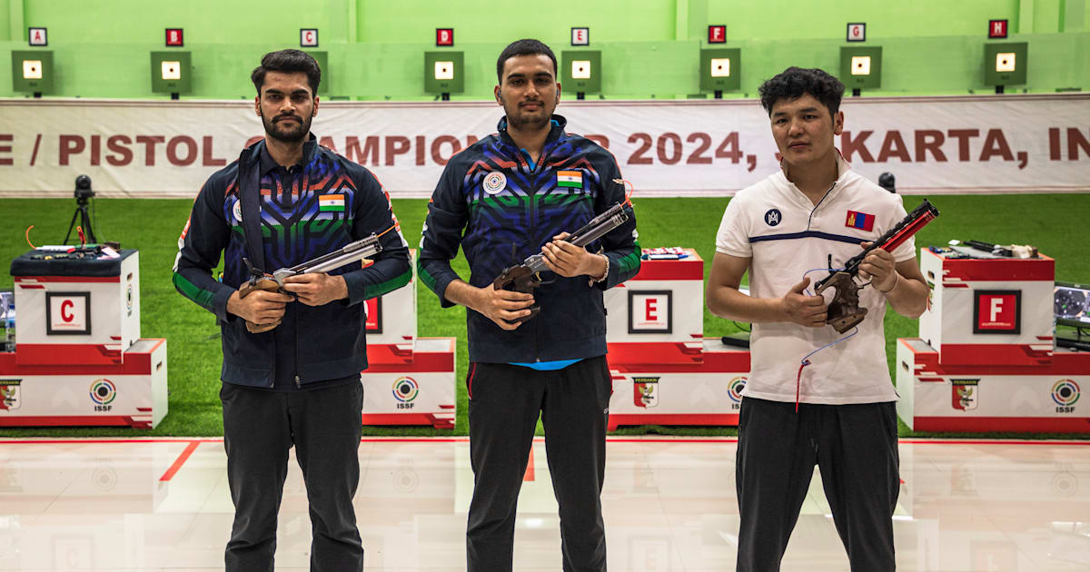 Asian Shooting Championships 2024: Varun Tomar, Esha Singh obtain Paris ...