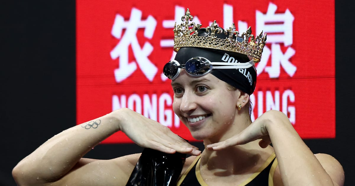 Swimmer Kate Douglass on playing the long game for LA 2028, her ...