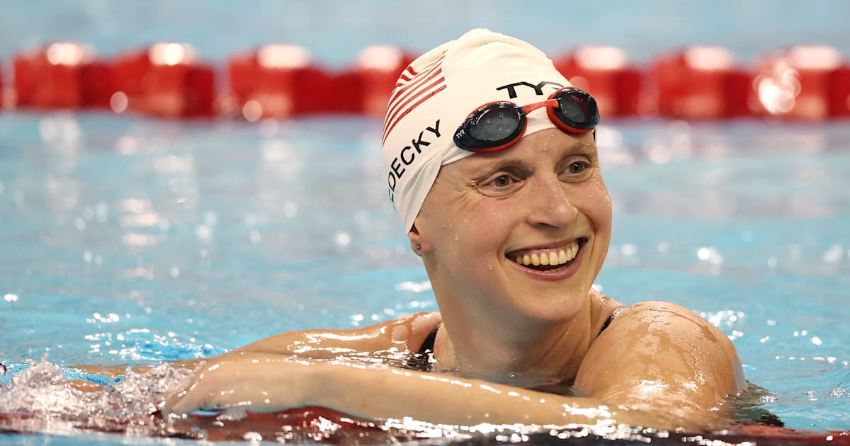 Katie Ledecky's life-long journals to be released as a memoir