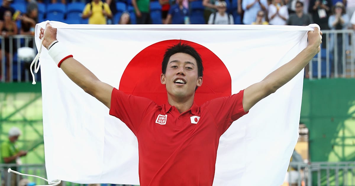 2016年リオ五輪で男子テニスの錦織圭が96年ぶりのメダルを獲得