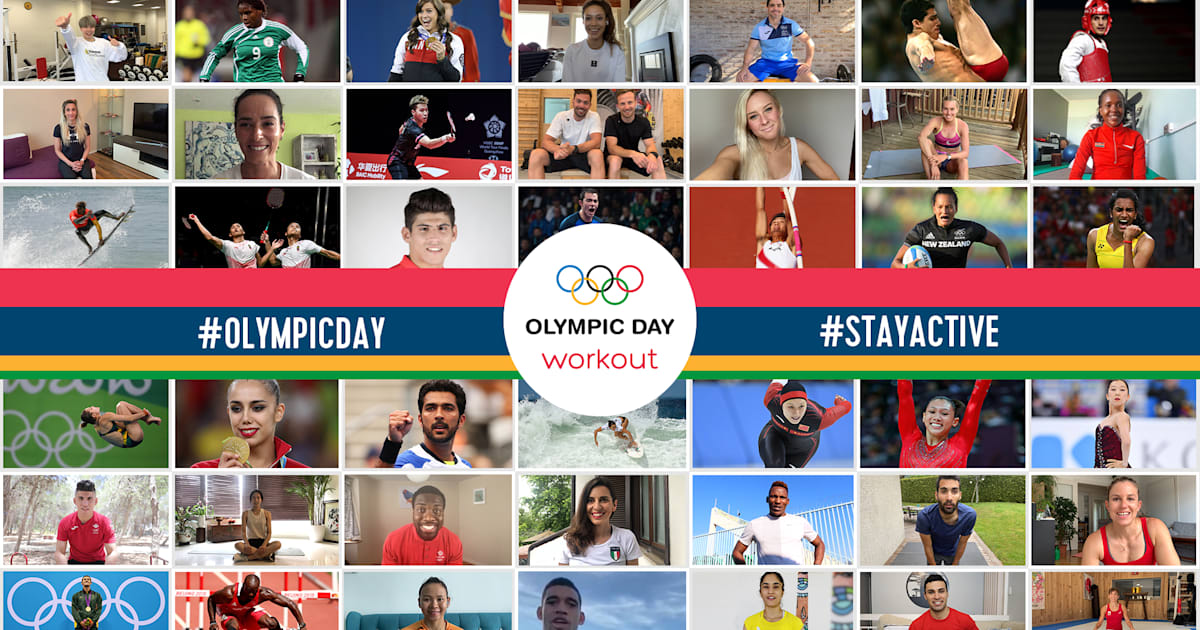 Olympic Day workout: highlights from a record-breaking 24 hours