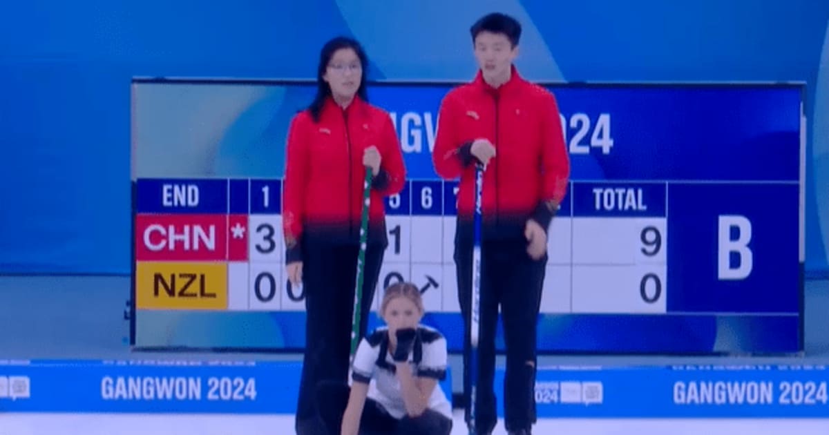 Mixed Team Round Robin CHN - NZL | Curling | Highlights | Winter Youth ...