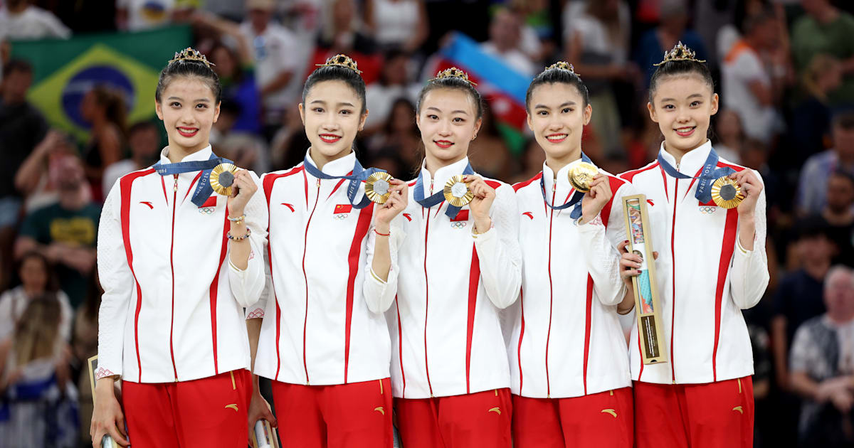 Paris 2024 rhythmic gymnastics: All results, as People’s Republic of China clinches first group ...