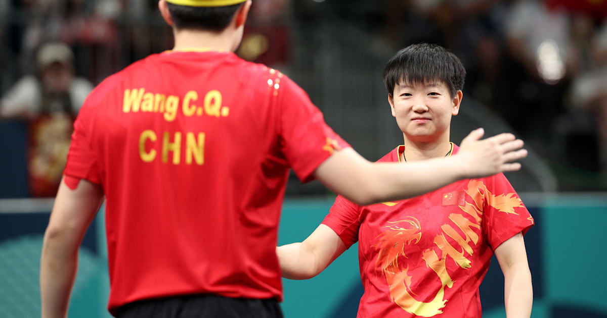 Wang/Sun (CHN) v Lim/Shin (KOR) - Mixed Doubles Semi-Finals | Table ...