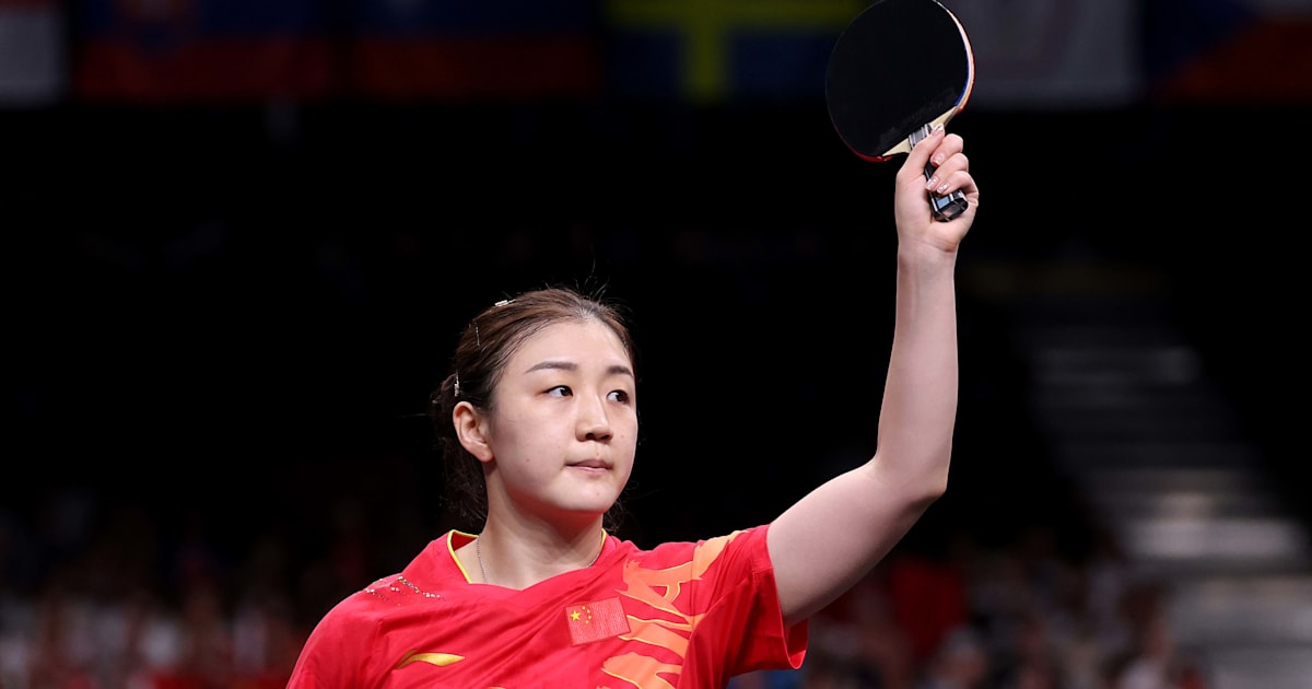 Chen Meng (CHN) v Shin Yubin (KOR) - Women's Singles Semi-Final | Table ...