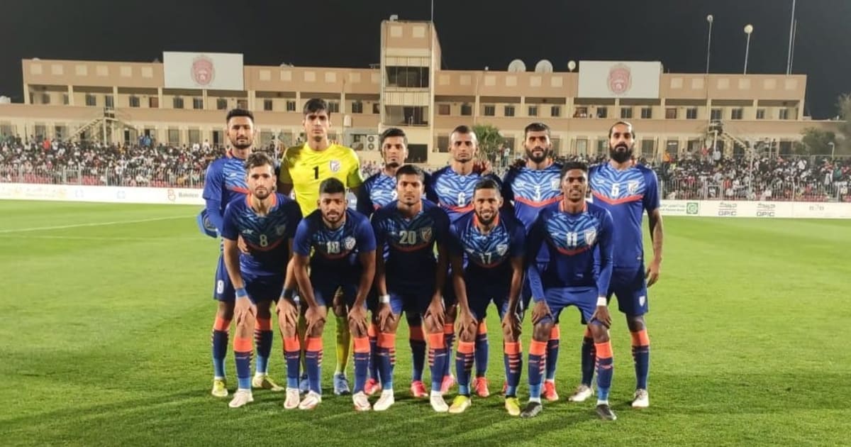 India lose 2-1 against Bahrain in international football friendly