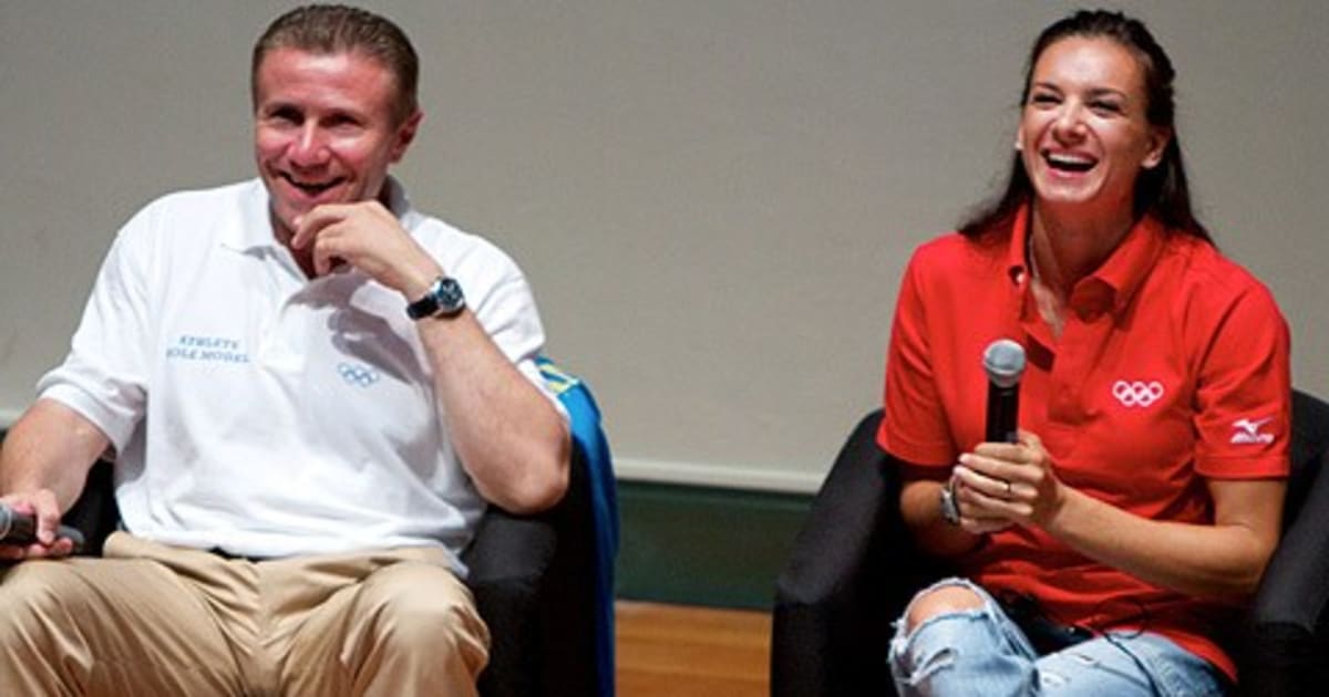 Chat with Champions featuring Yelena Isinbaeva and Sergey Bubka