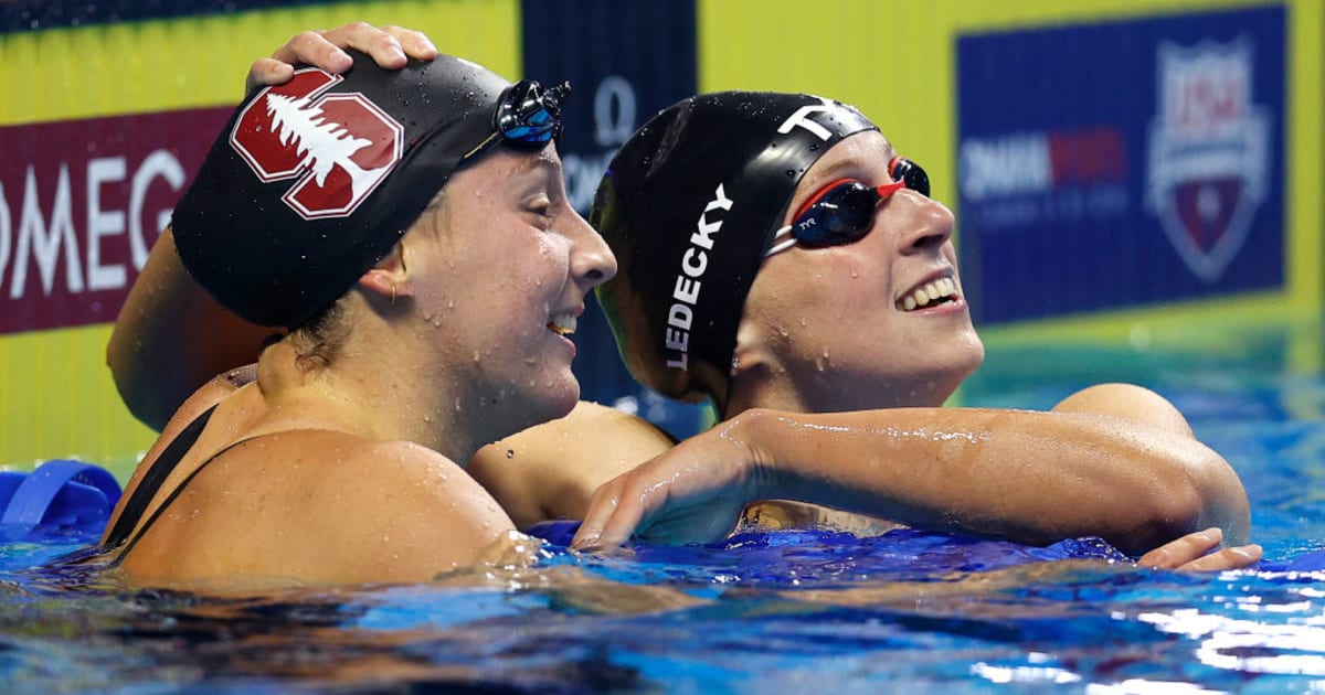 Team USA swimmer Brooke Forde set small goals to achieve Olympic dream