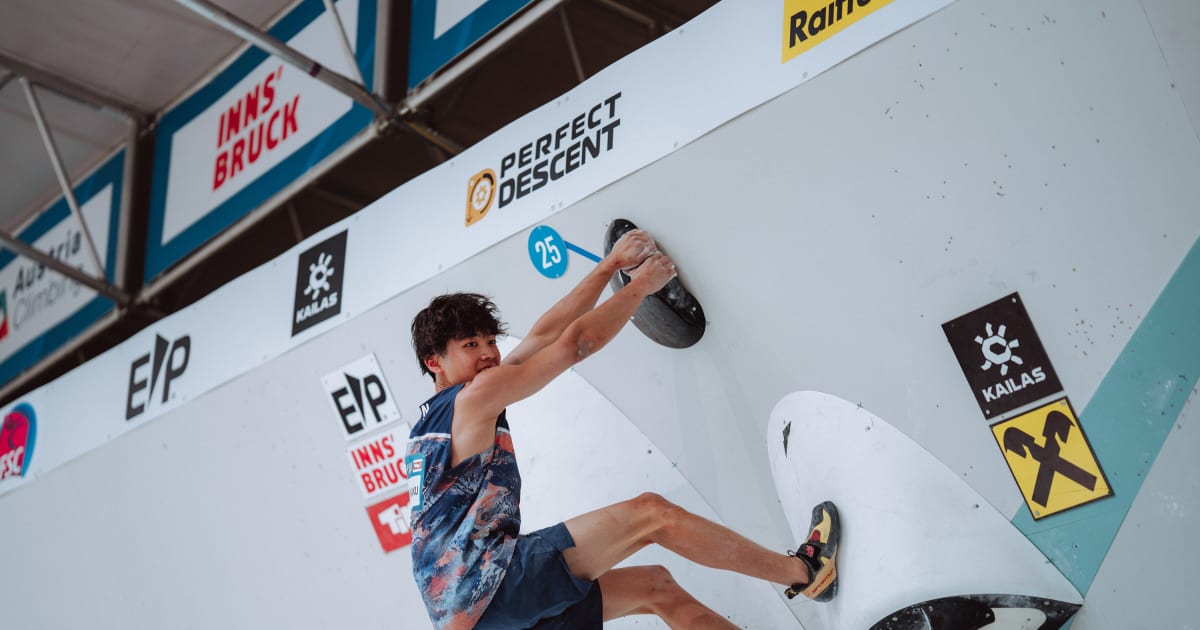 Sport Climbing | Men's Boulder Semi-finals | World Cup Boulder & Lead ...