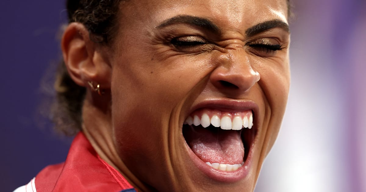 Sydney McLaughlin-Levrone of USA blitzes new world record to win Paris ...