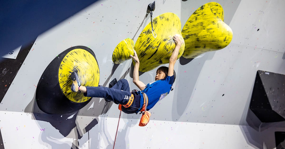 2023 IFSC Sport Climbing World Championships: Mori Ai and Jakob ...