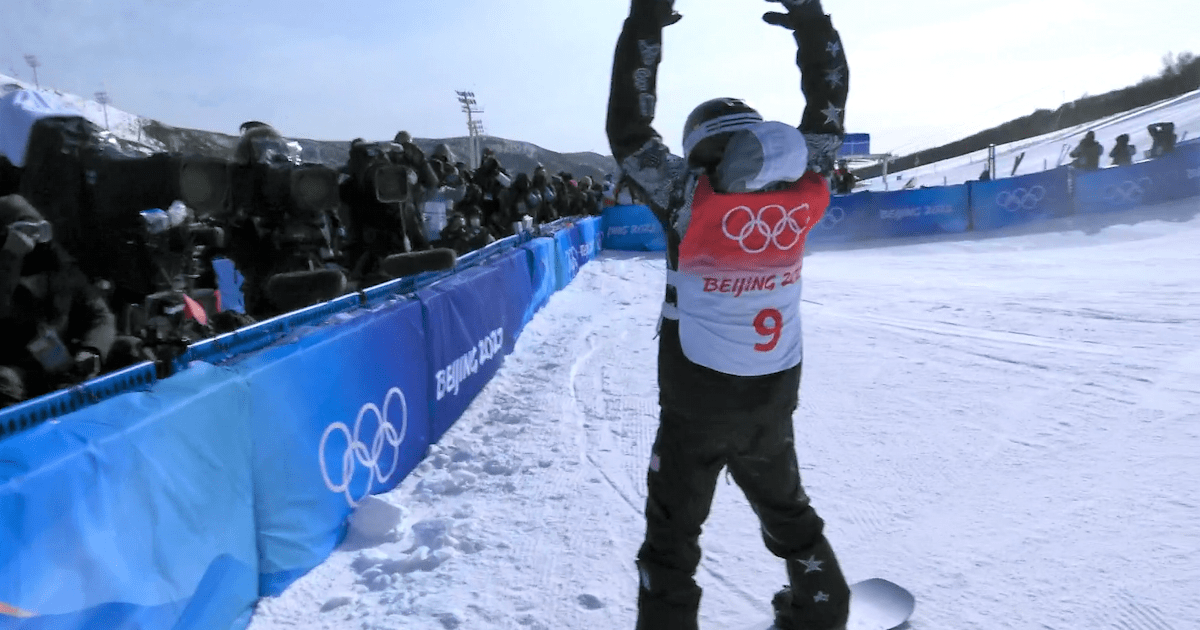Moments | Beijing 2022 - Snowboard - S. White - Retires in 4th