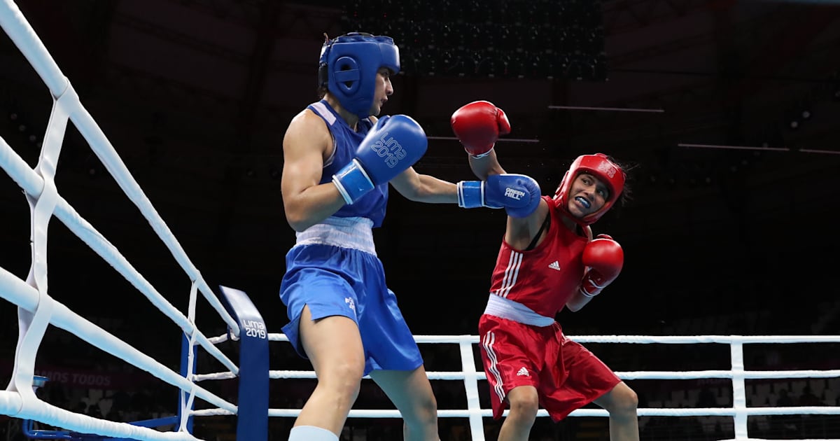 Mexico's Esmeralda Falcon if boxing for a place in Olympic history