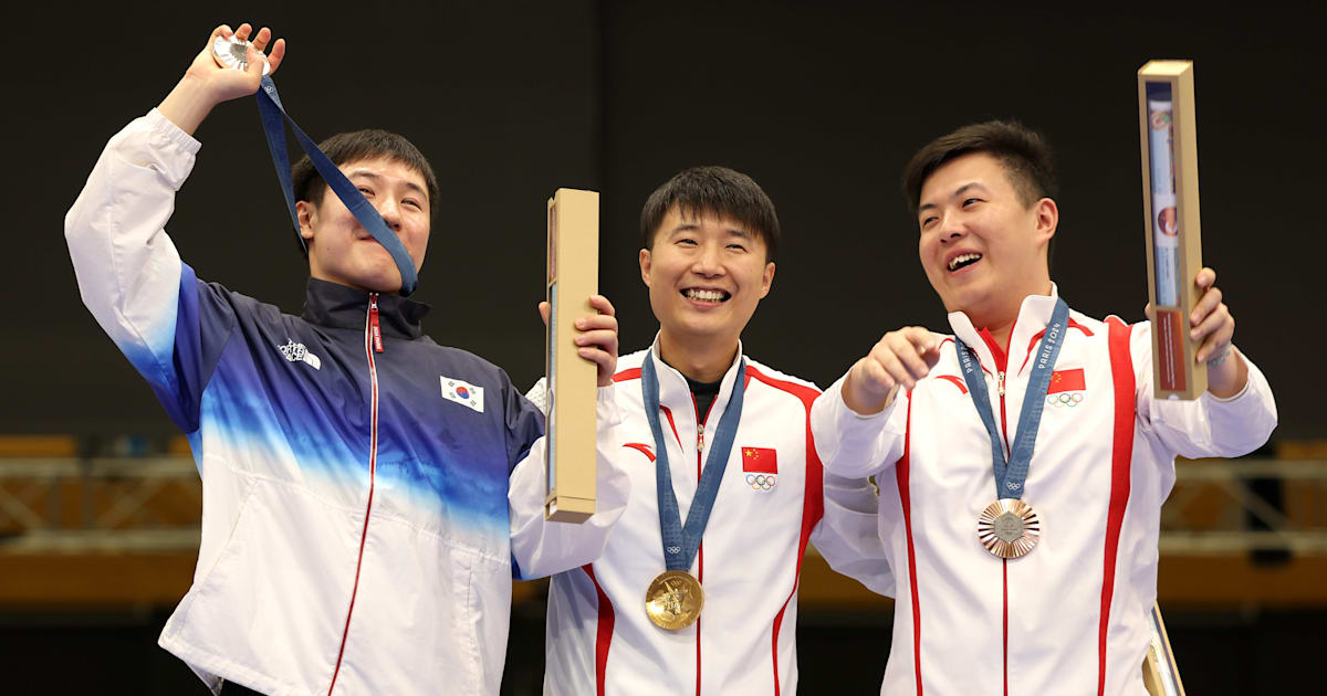 Men's 25m Rapid Fire Pistol Final | Shooting | Olympic Games Paris 2024